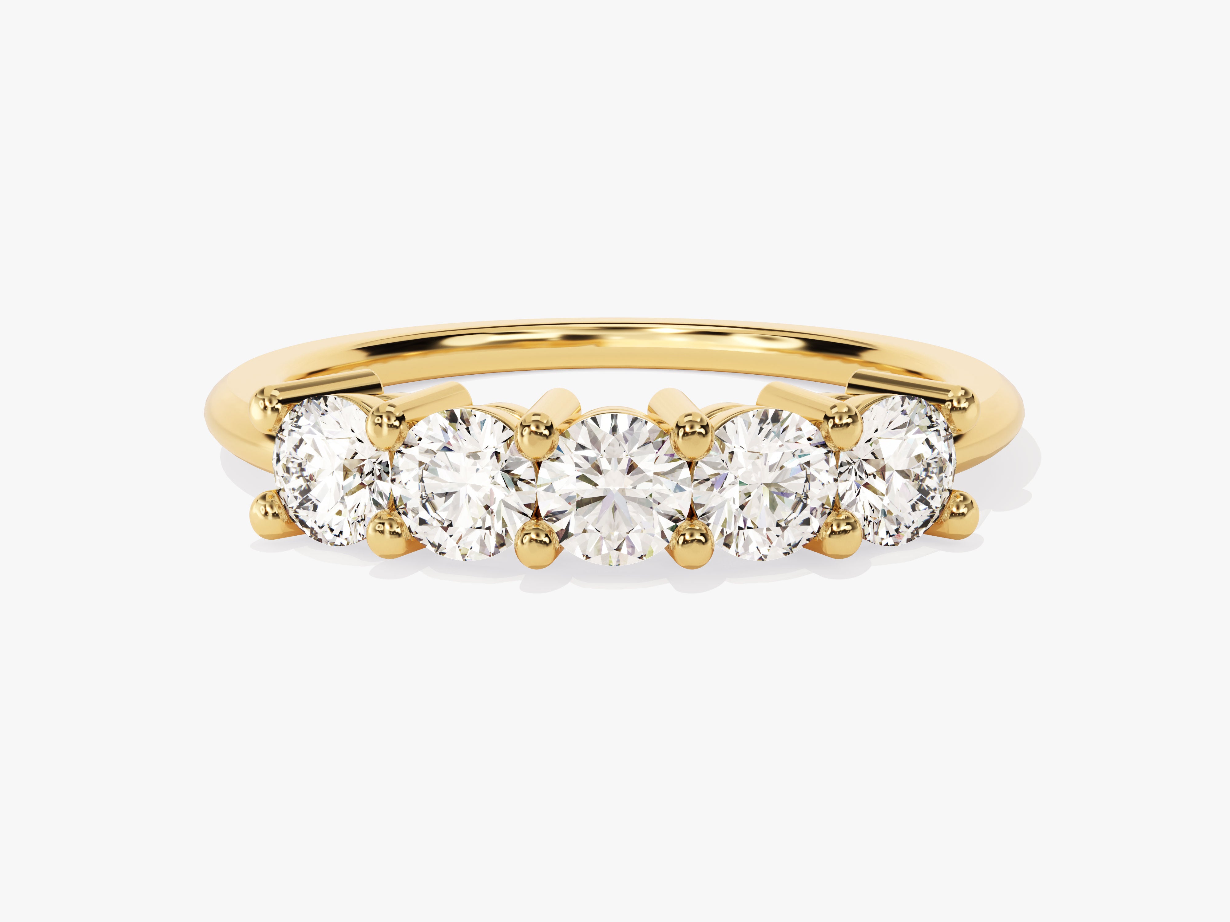 Classic Five Stone Diamond Anniversary Band 0.50 CT | Eternate