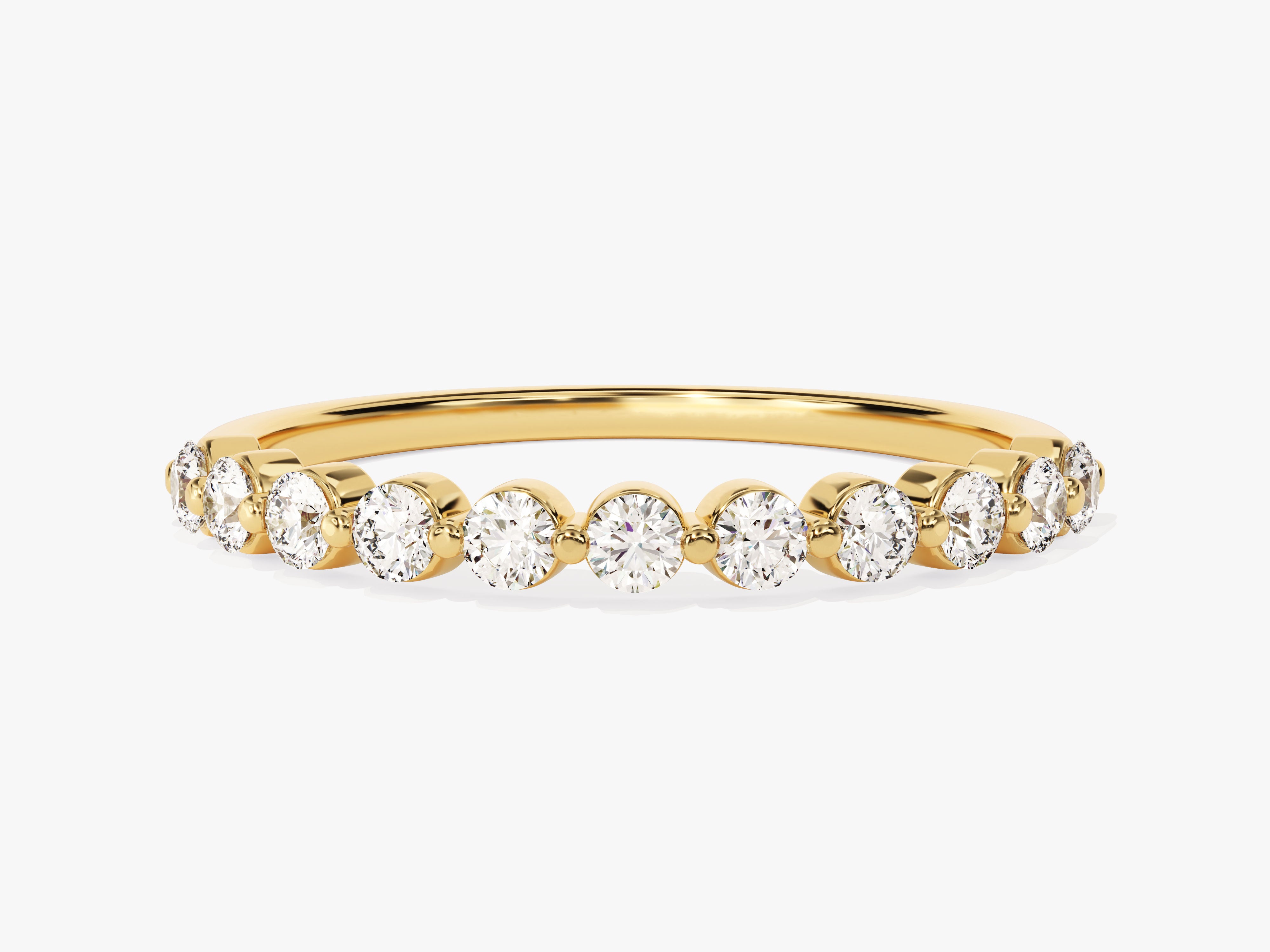 Eleven Stones Diamond Anniversary Band - 0.55 CT | Eternate